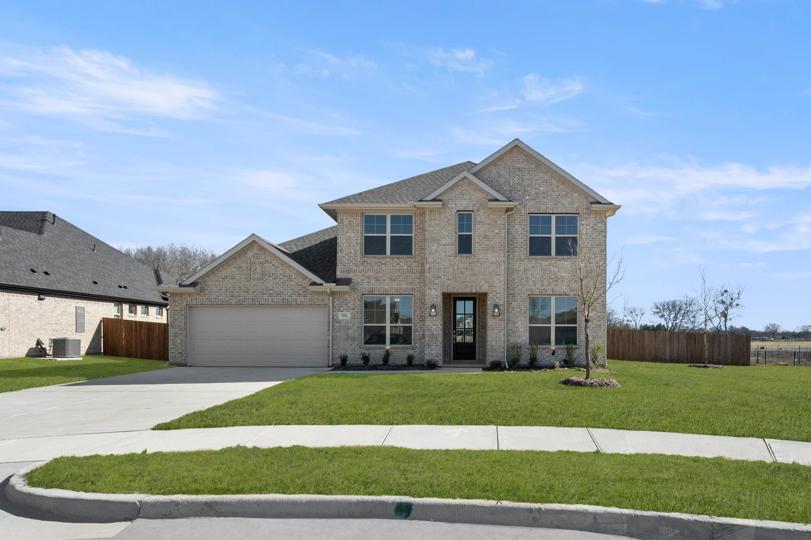 New Home at 931 Richard Pittmon Drive Kentsdale Farms, Texas ...